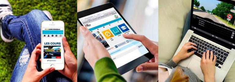 Cours code de la route : Codes Rousseau pour réviser en ligne