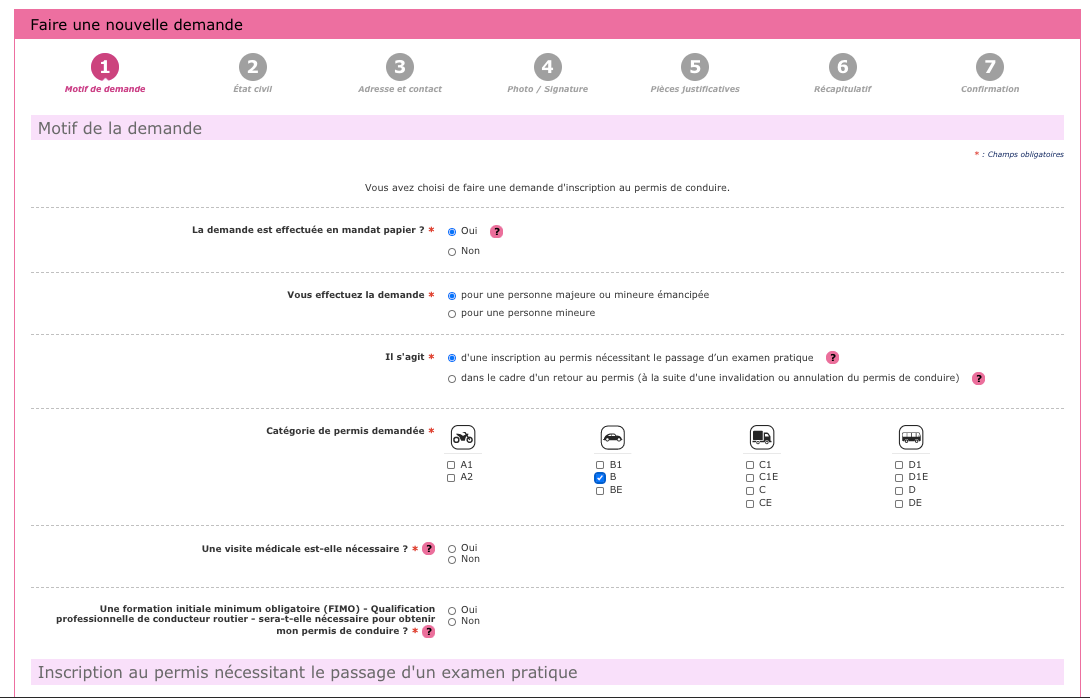 Comment obtenir son NEPH et passer le code en candidat libre
